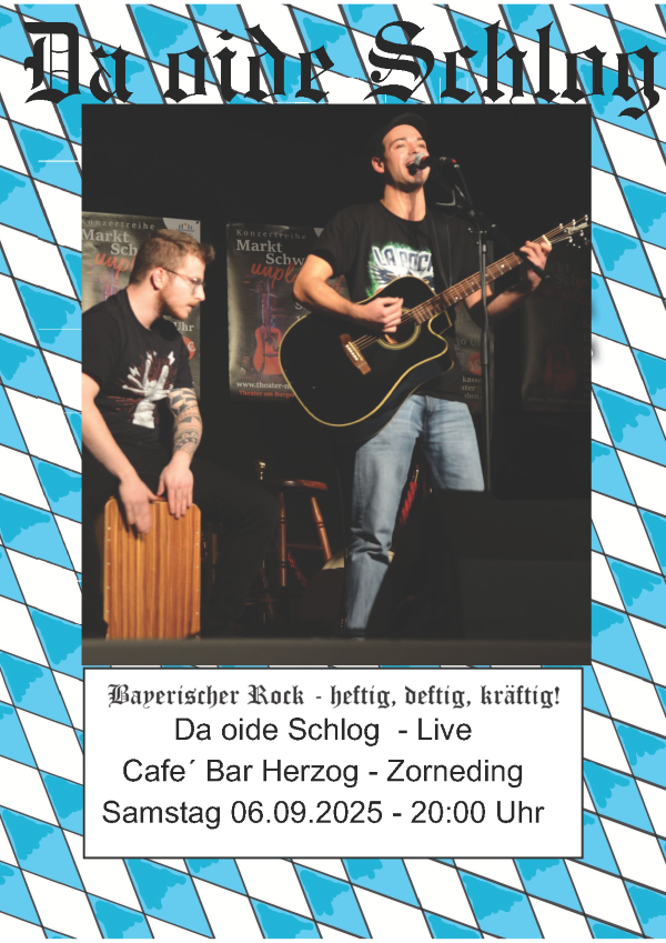 Cafe-Bar Herzog in Zorneding - Live-Musik mit Flammkuchen und Wein